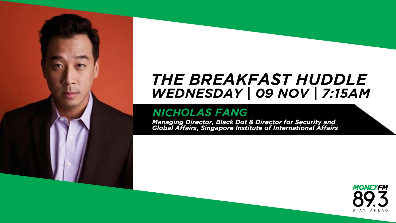 Nicholas Fang, Black Dot & Singapore Institute of International Affairs