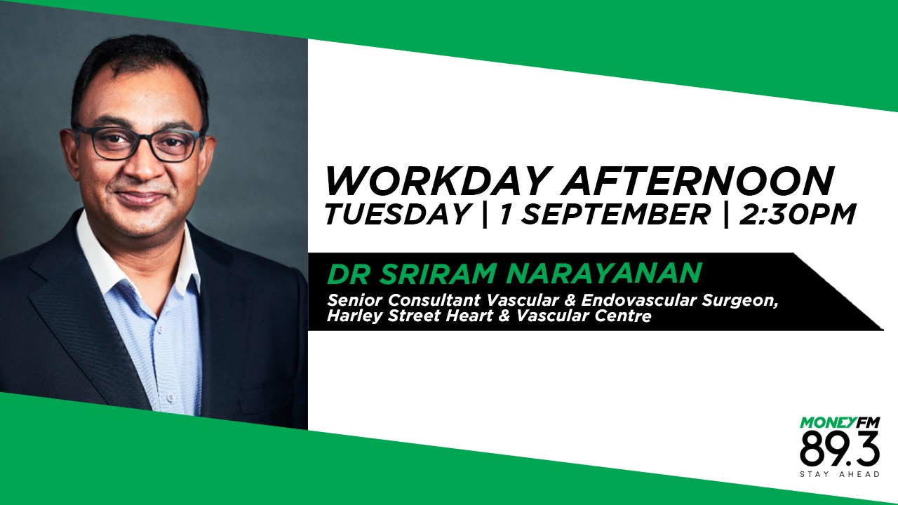 Dr Sriram Narayanan, Harley Street Heart & Vascular Centre