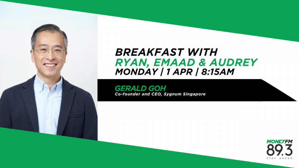 Gerald Goh, Sygnum Singapore