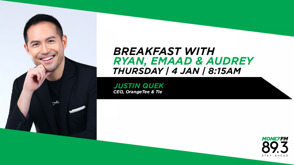 Justin Quek, OrangeTee & Tie