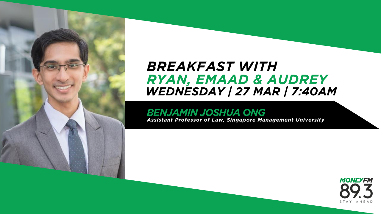 Benjamin Joshua Ong, Singapore Management University